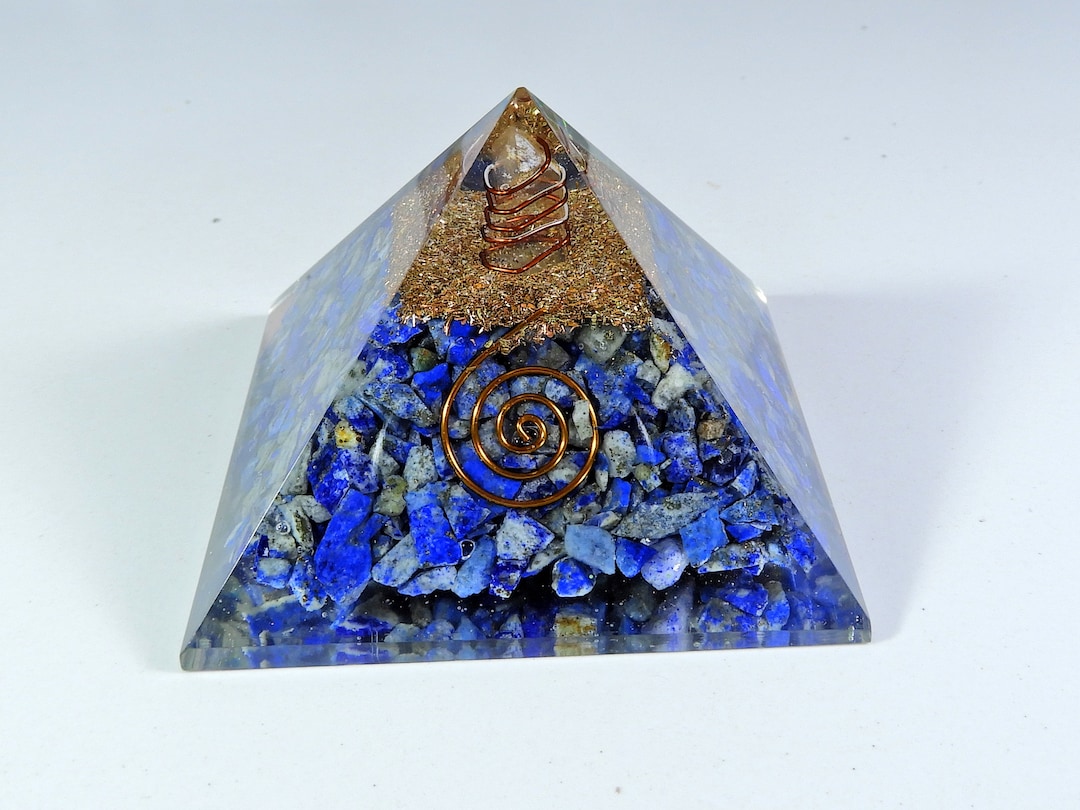 Lapis Lazuli Oregon Pyramid Crystal Pyramid Lapis Lazuli Healing ...