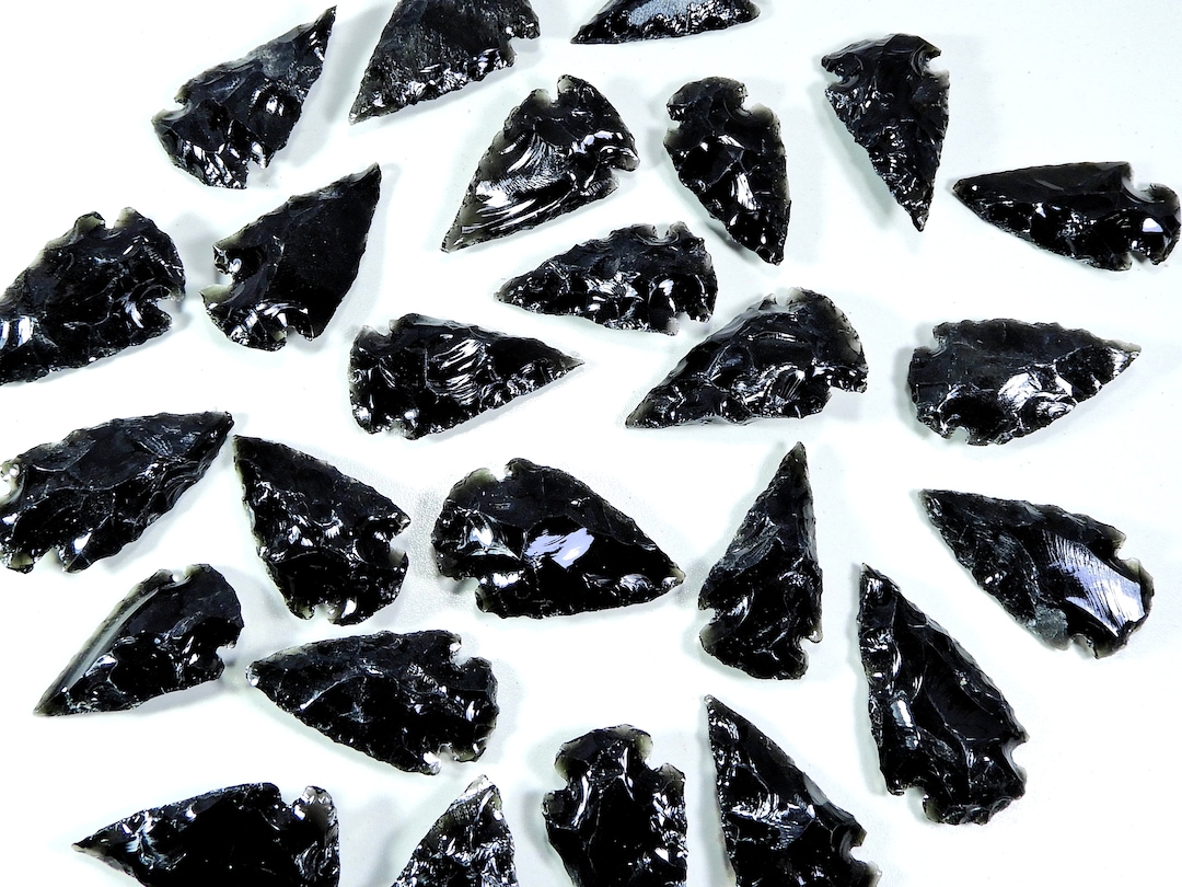 Obsidian Arrowhead Crystal Metaphysical Glass Obsidian Bead Crystal ...