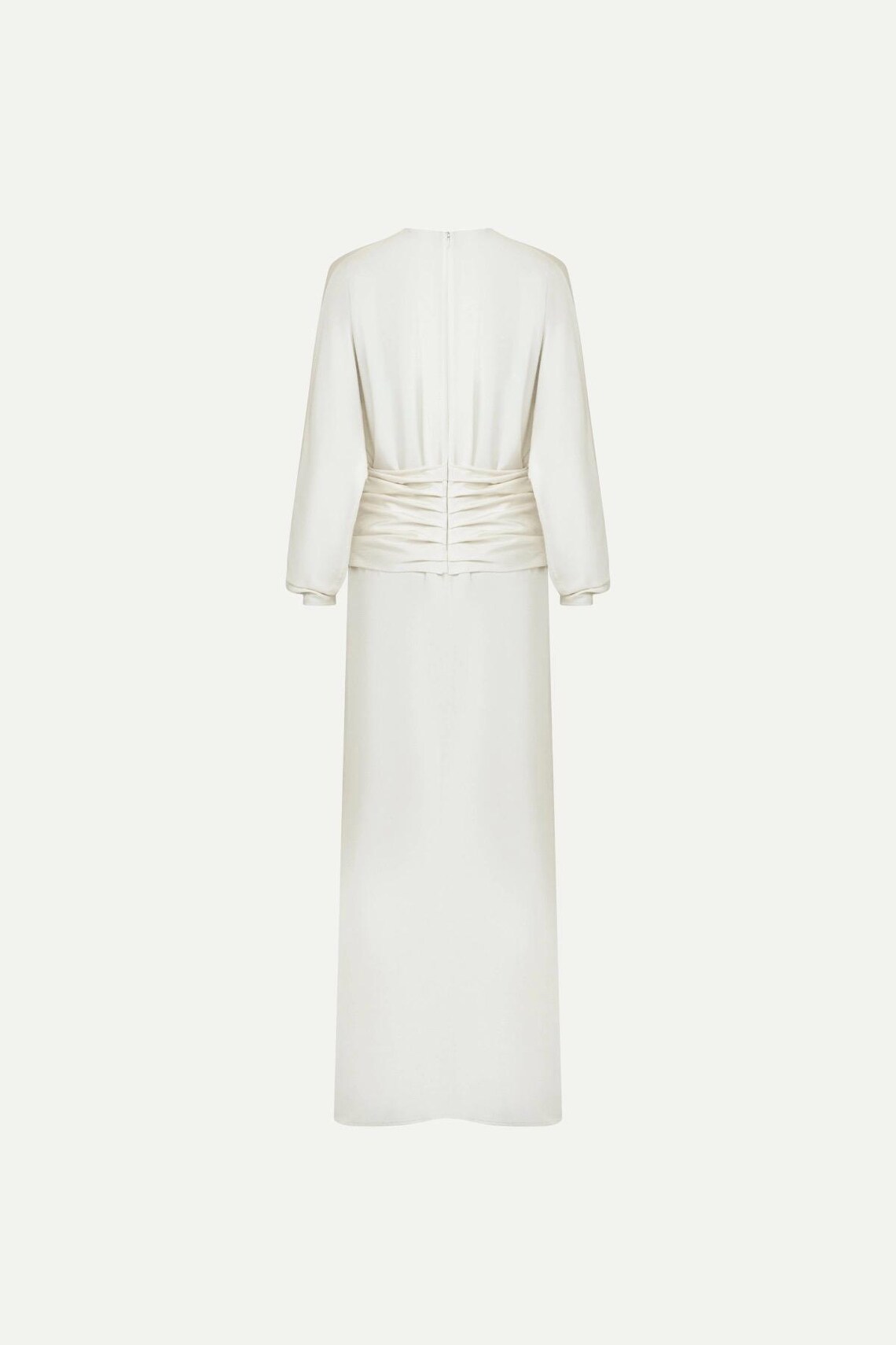 Satin Drapped Waist Gown| Tzinut Fashion | Modest Gown | Shabbat ...