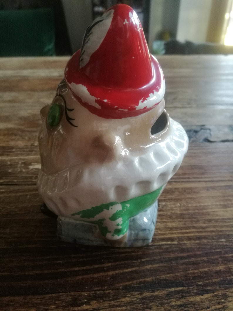 Vintage Humpty Dumpty, Money Box With Googly Green Eyes, Kitsch, Creepy ...
