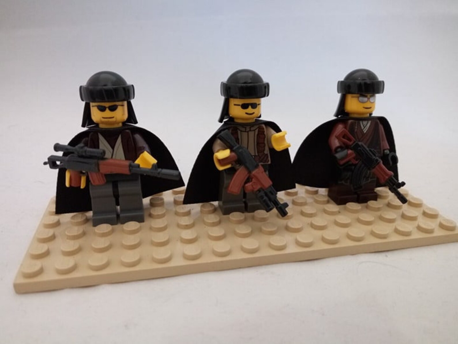 Terrorist bad guys made out LEGO® bricks and custom parts | Etsy