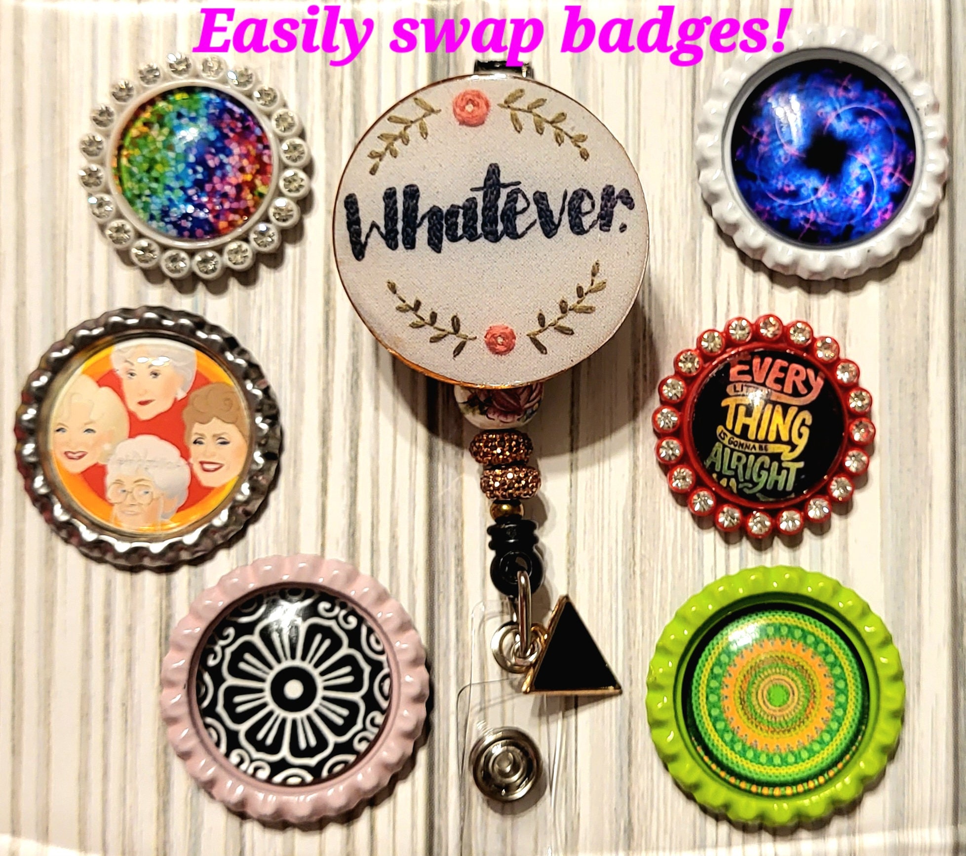 Interchangeable Badge Reels - Etsy