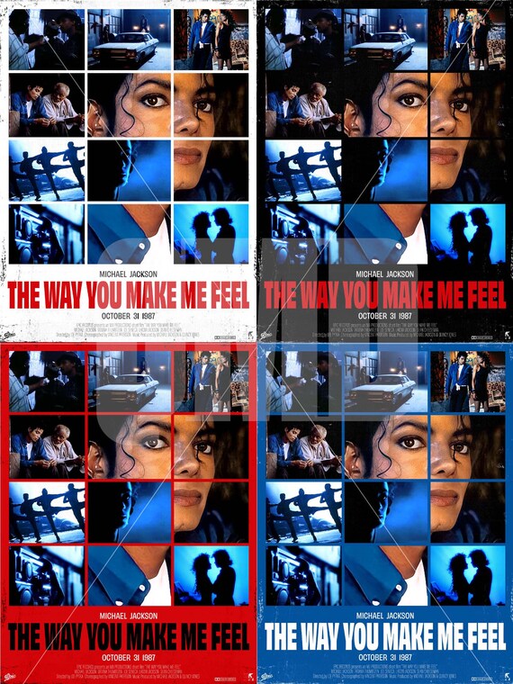 Michael Jackson The Way You Make Me Feel Album Cover