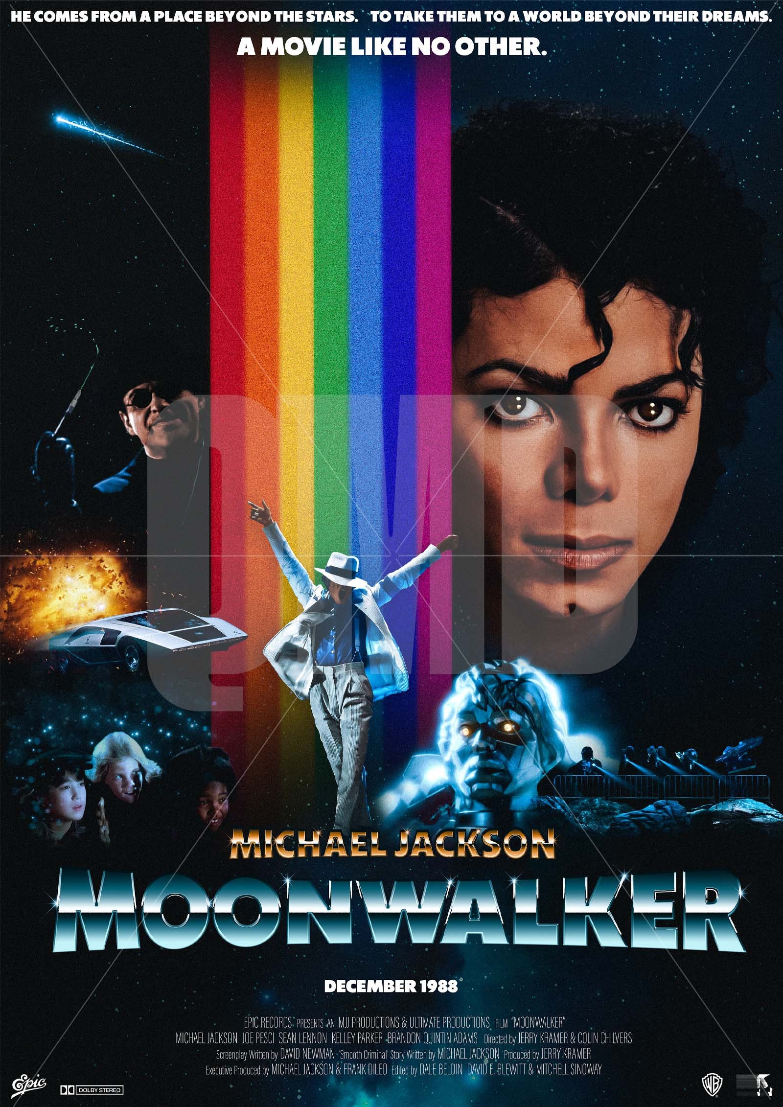 Michael Jackson Moonwalker Poster Michael Jackson Moonwalker Poster