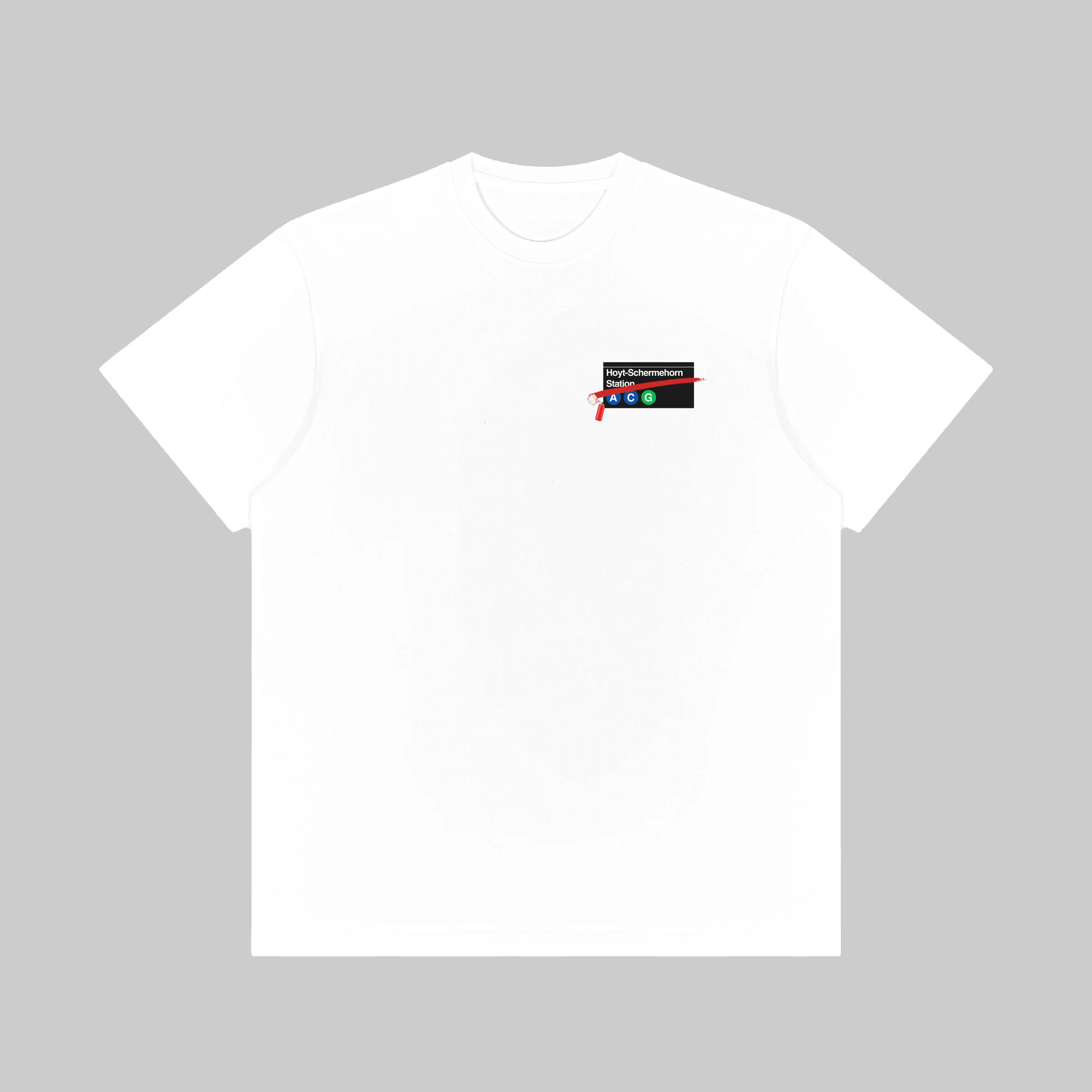 BAD Subway Station Sign - Heavyweight Unisex Crewneck T-shirt - Etsy