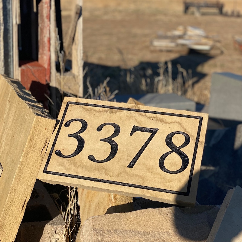 Stone House Sign - Etsy UK