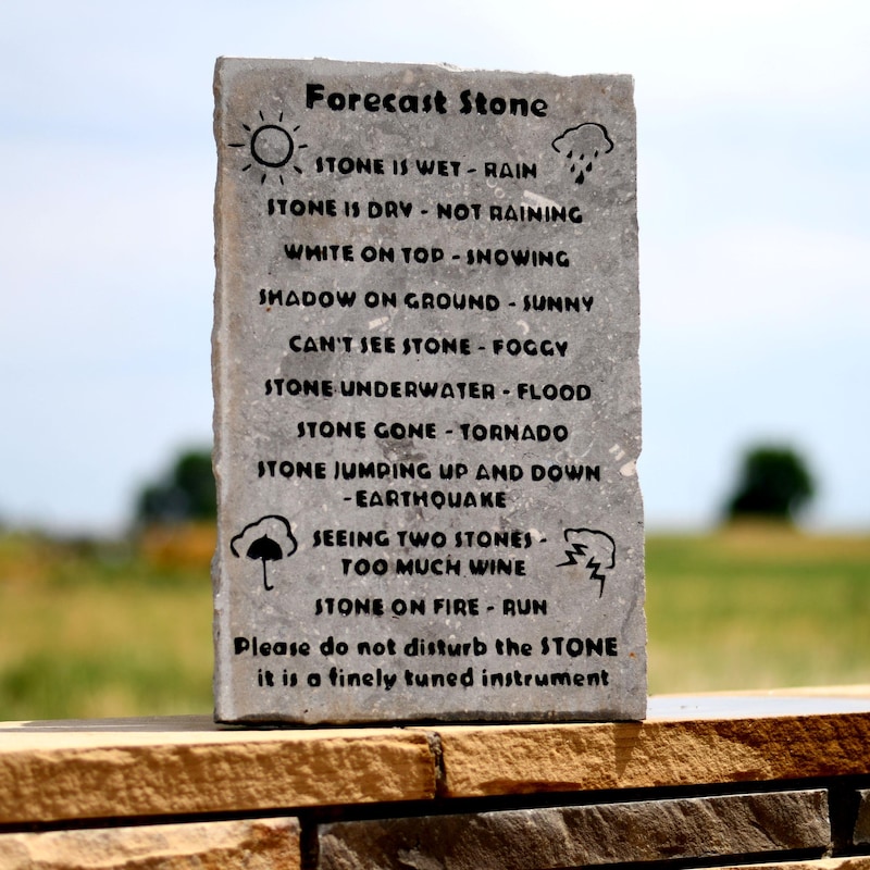 Weather Stone - Etsy