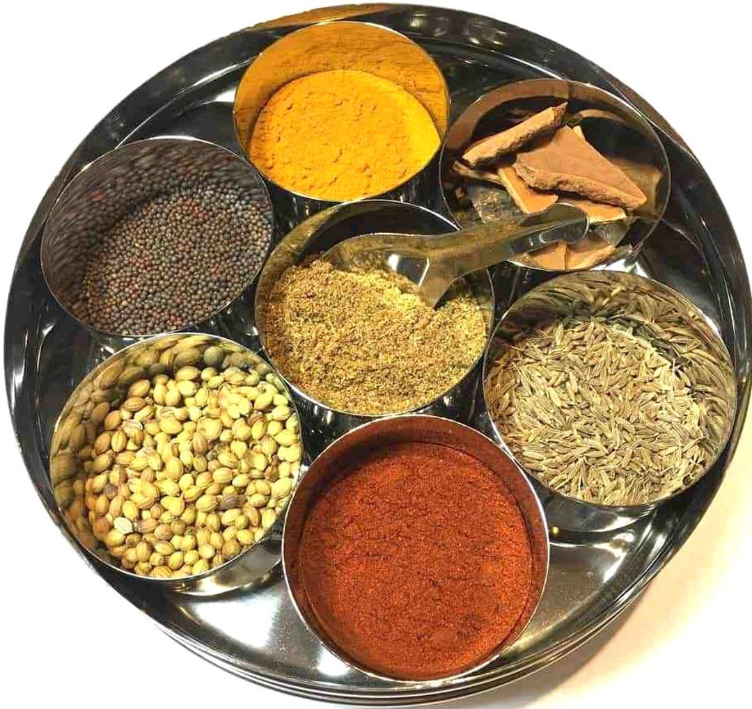 Masala Box in Stainless Steel From Sanaa Zesty-masala Dabaa - Etsy