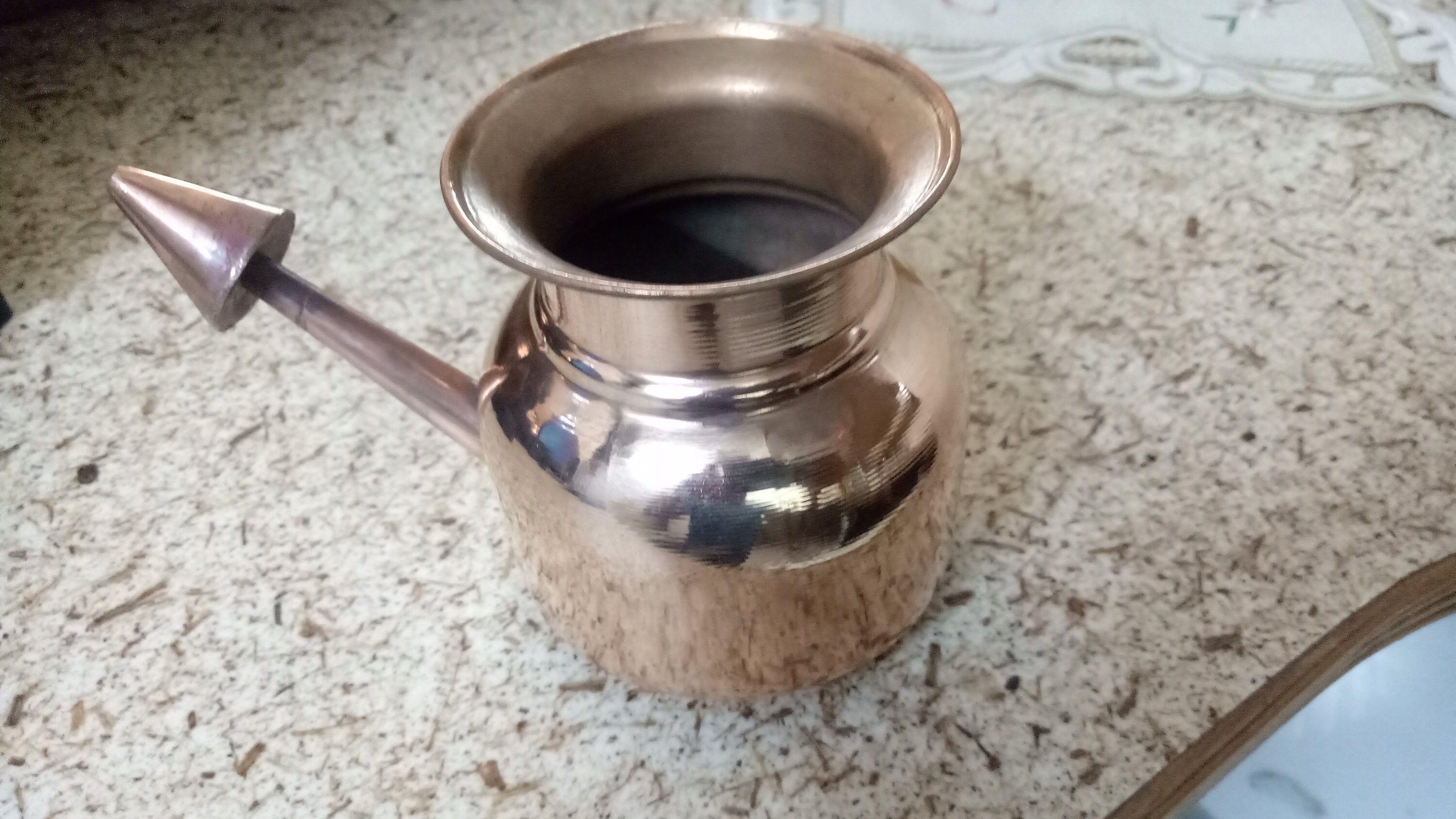 Copper Handmade Neti Pot jal Neti Copper Pitcher Nasal - Etsy