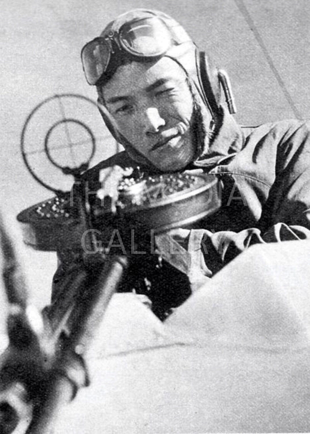 Japanese Tailgunner, WW2 Pilot Photo Print Japanese Air Force, Samurai ...