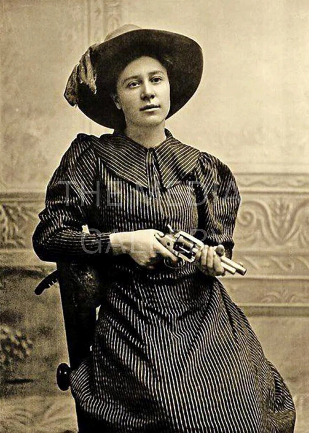 Rose Dunn, Outlaw Photo Print Western Photo Girl With Gun Vintage Old ...