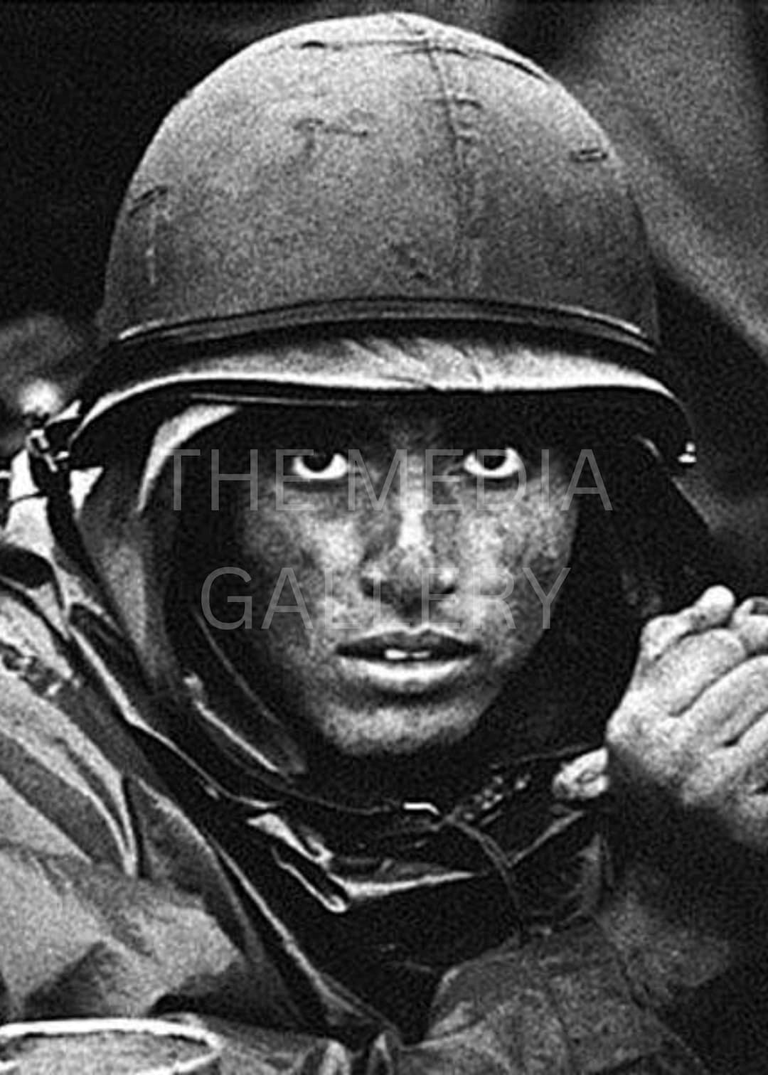 American Soldier, Thousand Yard Stare Photo Print Vietnam War War Photo ...