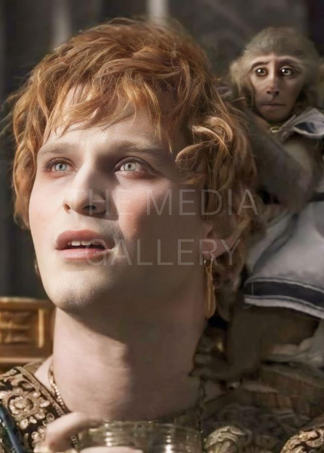 Caracalla & Monkey Photo Print - Gladiator II Movie Photo - Roman ...