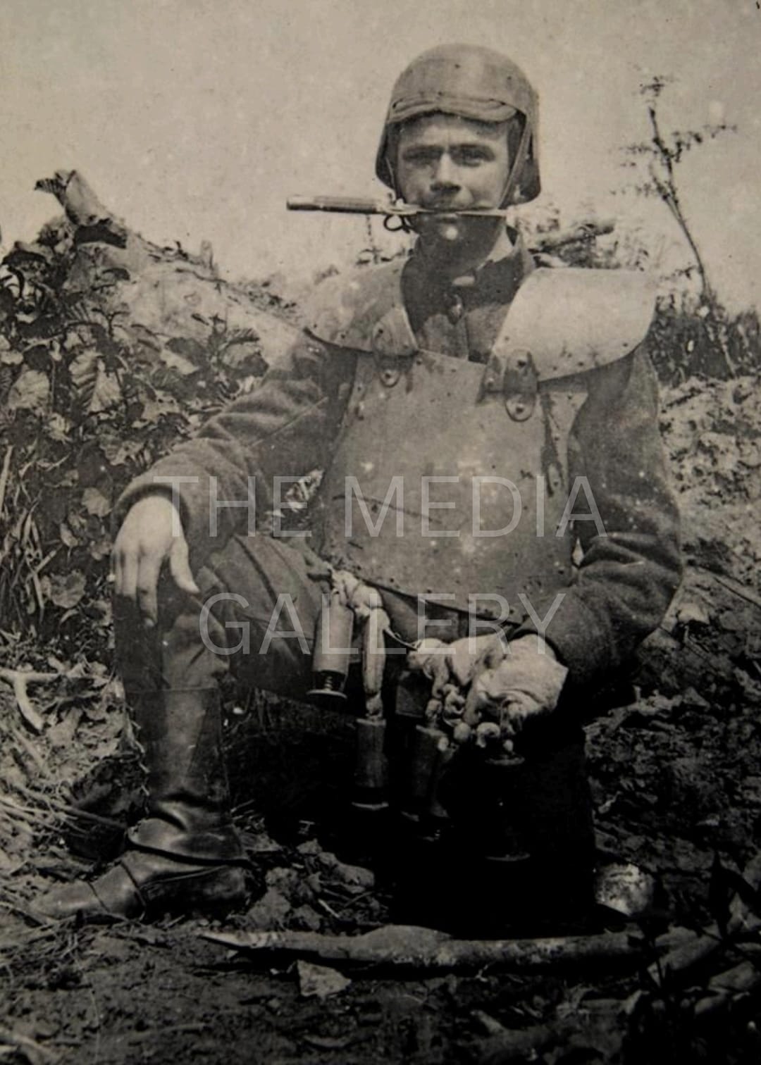 Italian Ardito Assault Trooper Photo Print Vintage Old Photo WW1 Photo ...