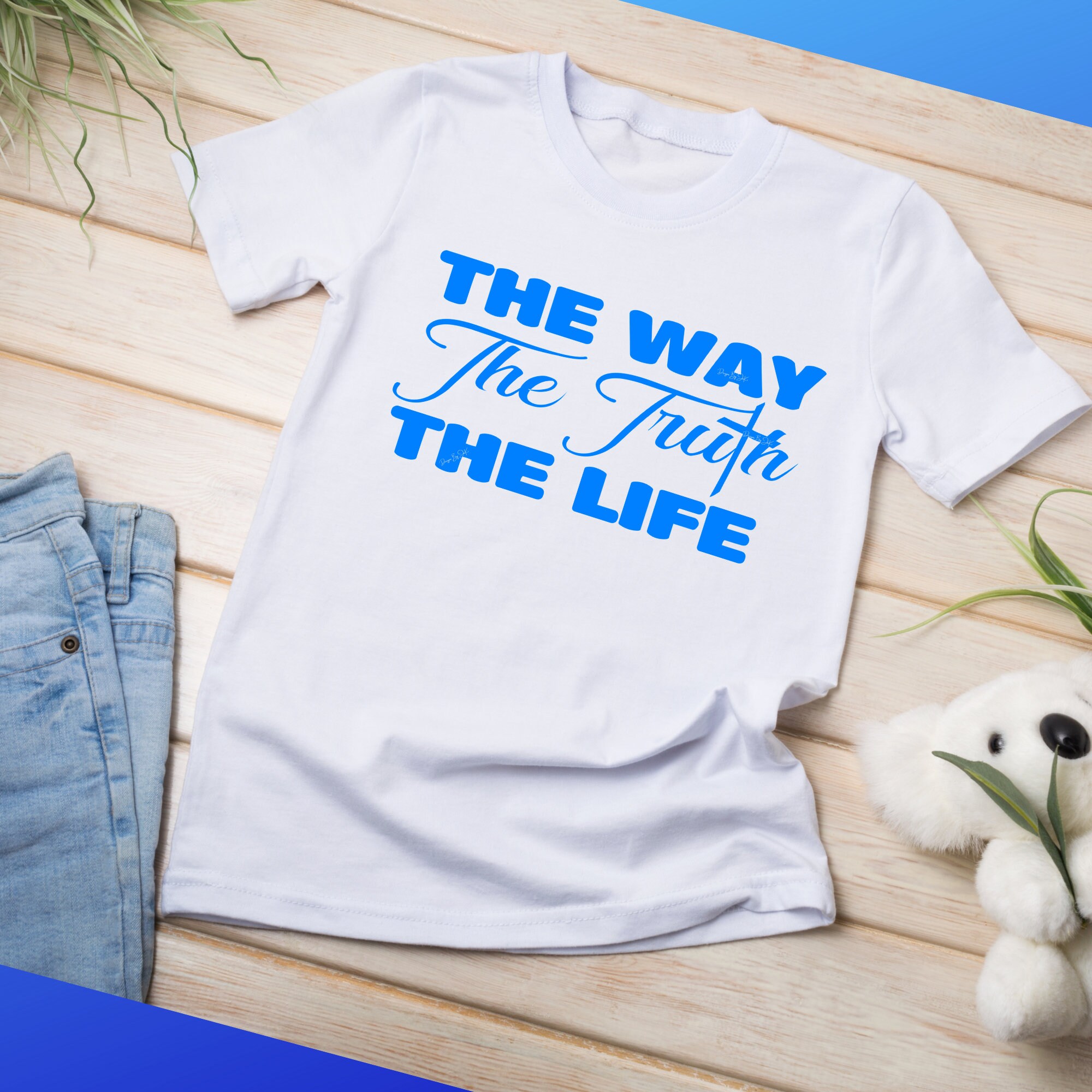 The Way the Truth the Life Decal Digital Download Vector Cut - Etsy