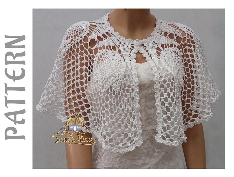 Crochet Cape Pattern With Tutorial Photo for Each Row Written - Etsy