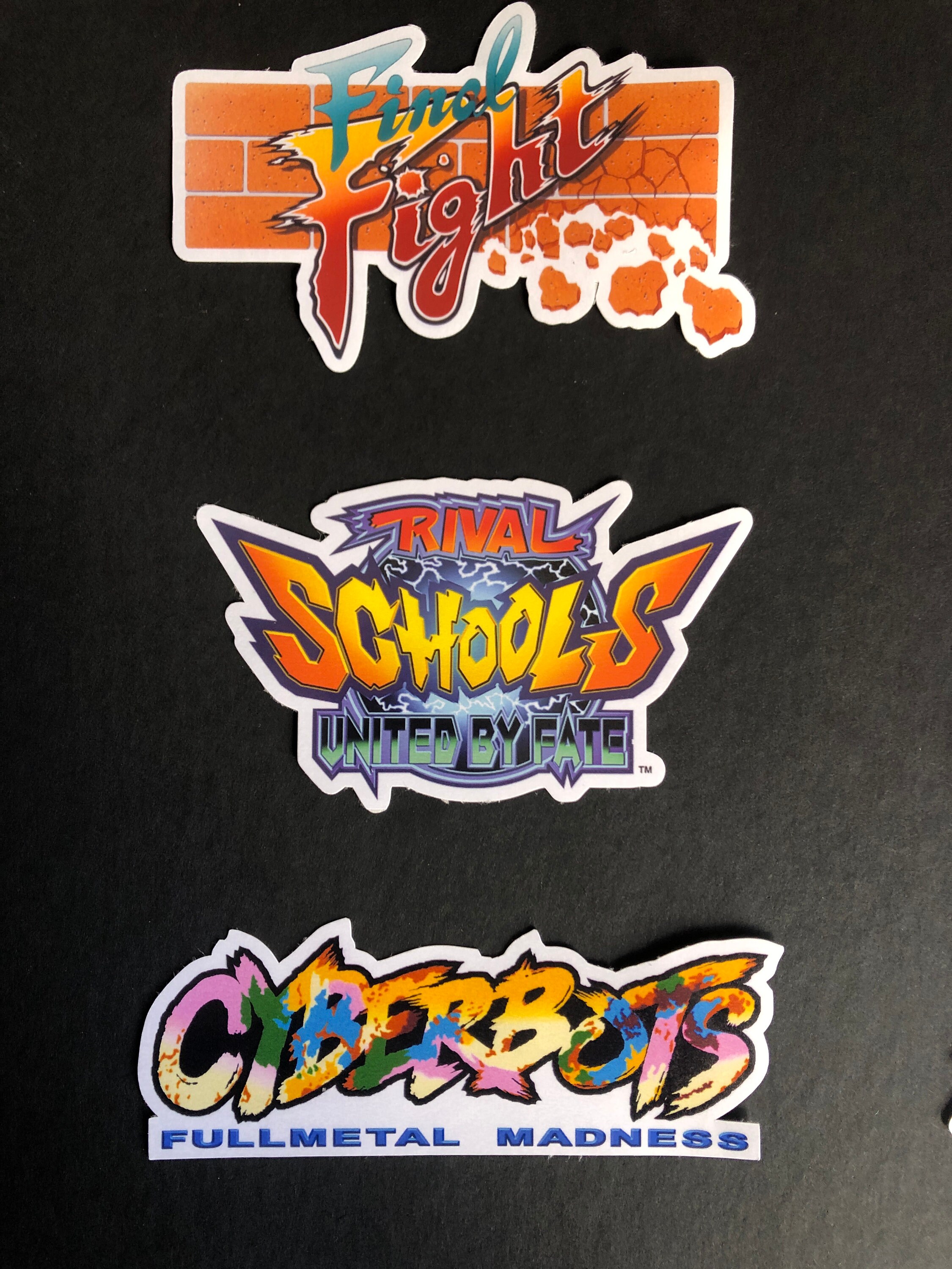 Stickers Capcom Arcade Collection 2 | Etsy