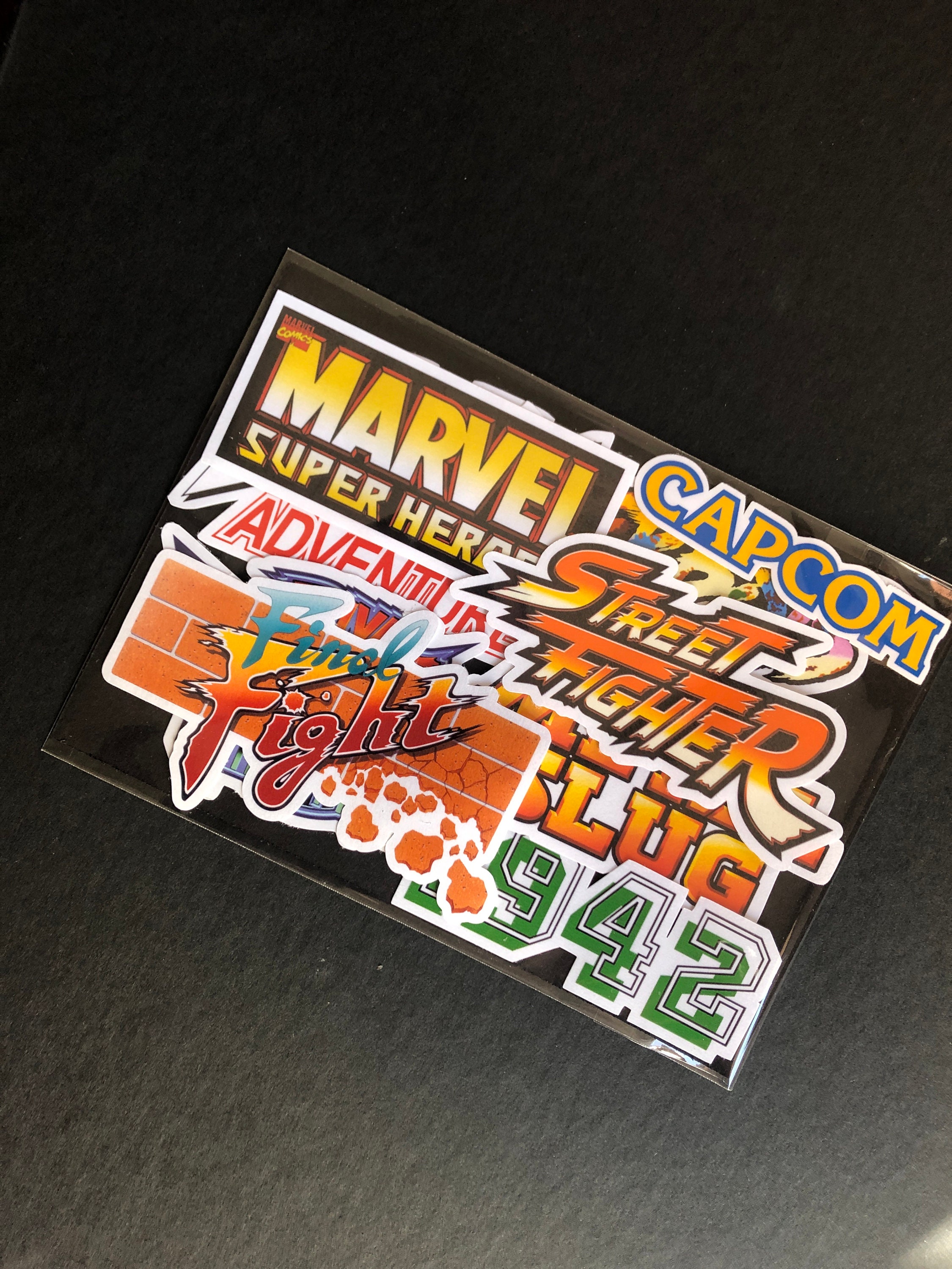 Stickers Capcom Arcade Collection 2 | Etsy