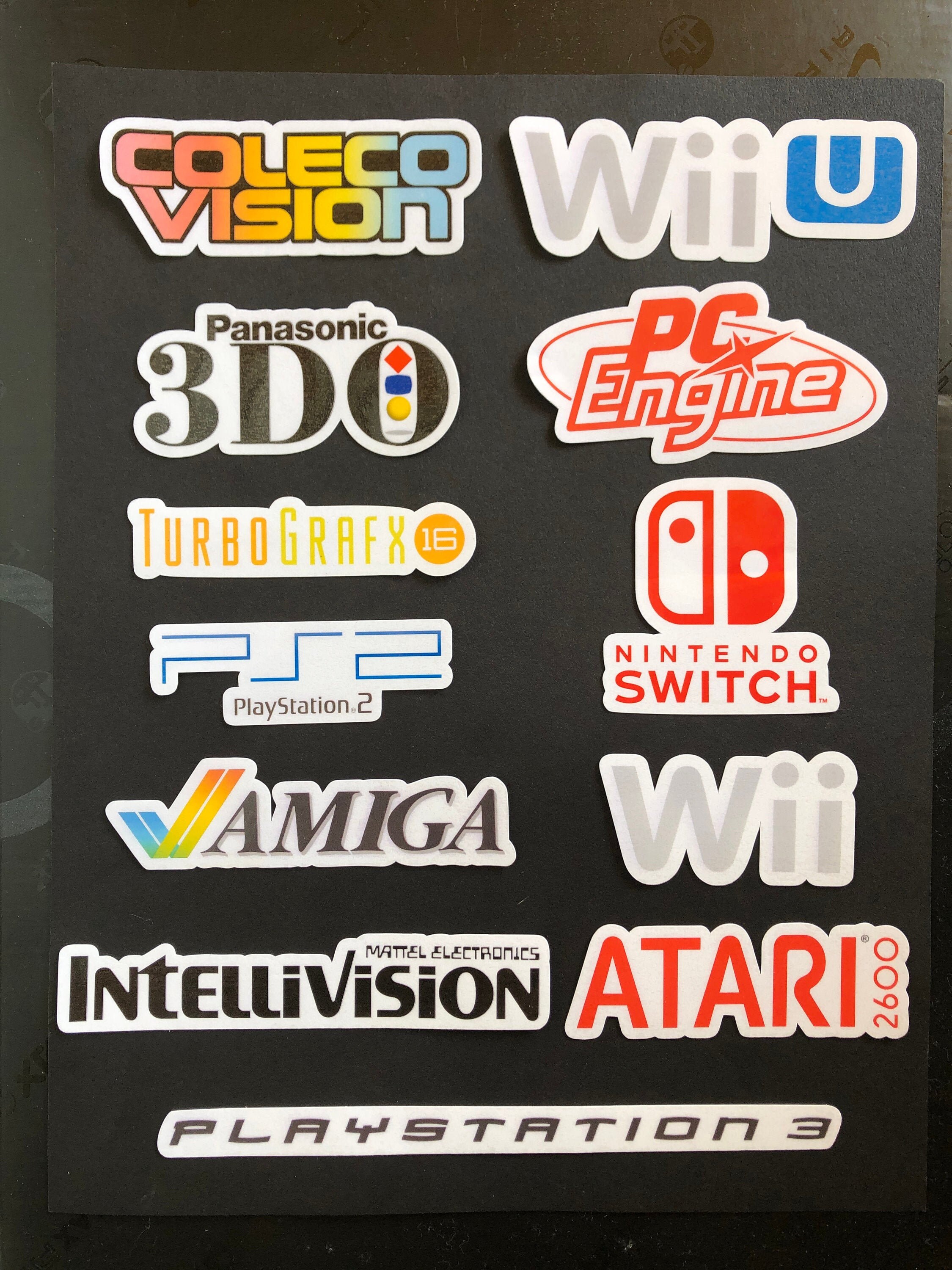 Video Game Consoles Stickers Set 2 | Etsy