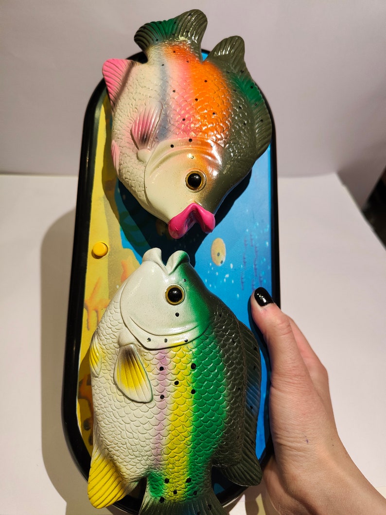 Extremely Rare Partially Working Loving Duetting Fishes Singing Fish ...