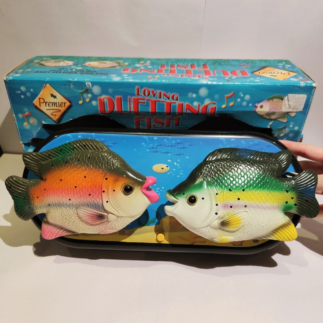 Extremely Rare Partially Working Loving Duetting Fishes Singing Fish ...