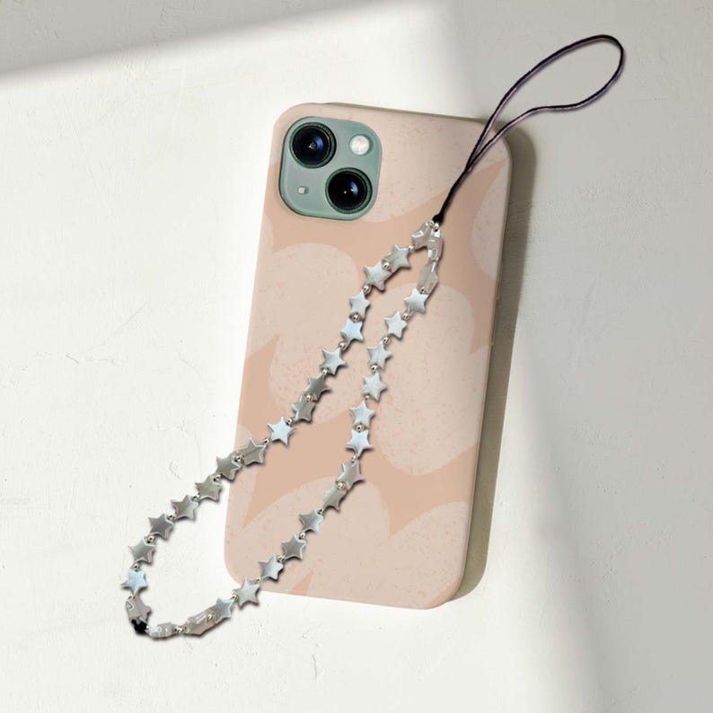 Shiny Star Bead Phone Strap | Phone Charm | Star Phone Case Accessory ...