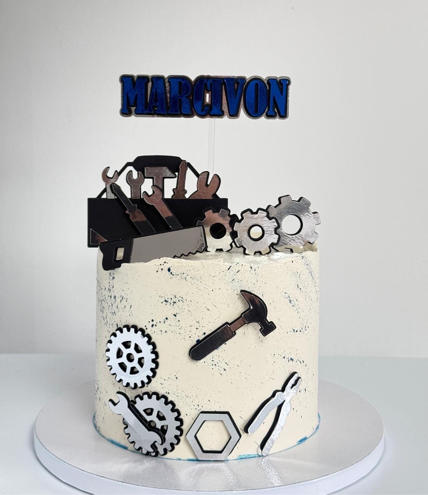 Tools Cake Topper, Mechanic Cake Topper, Custom Cake Topper - Etsy