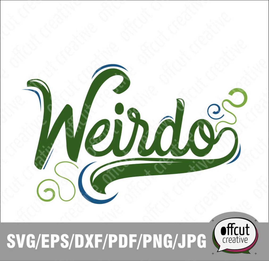 Weird SVG Weirdo Svg Funny Svg Stay Weird Introvert Not | Etsy