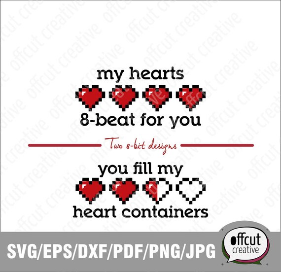 Digital gaming video games SVG Game Life Heart svg Pixel Heart svg ...