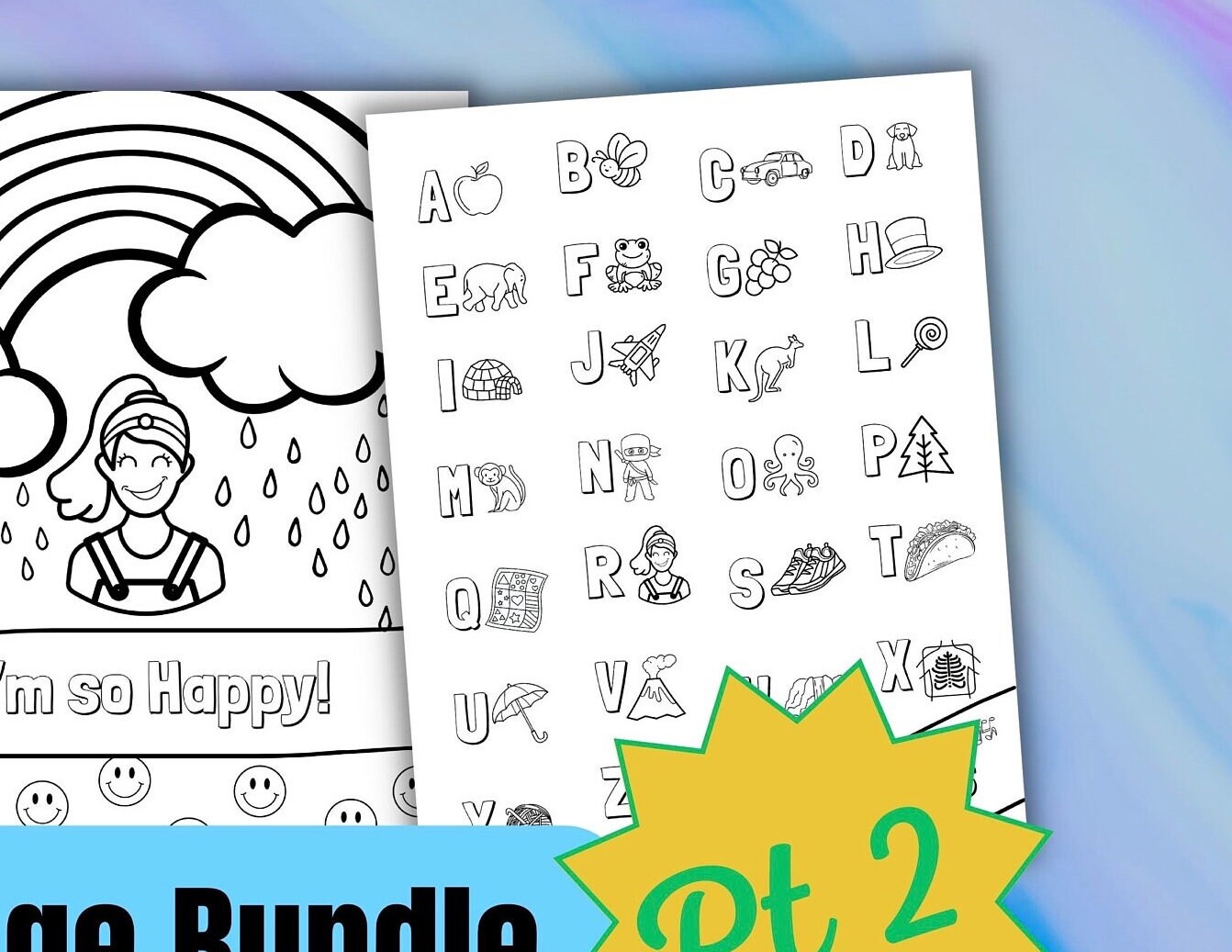 Ms. Rachel Coloring Pages Part 2 Digital Download Kids Coloring Pages ...