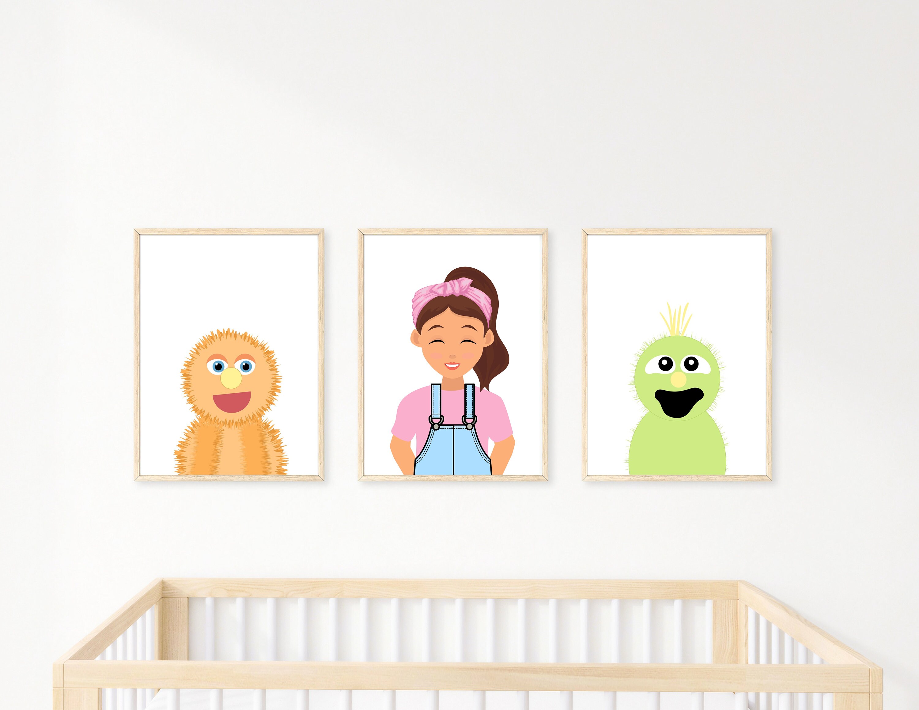 Ms. Rachel Wall Art | Birthday Prints | Birthday Decor | Songs for ...