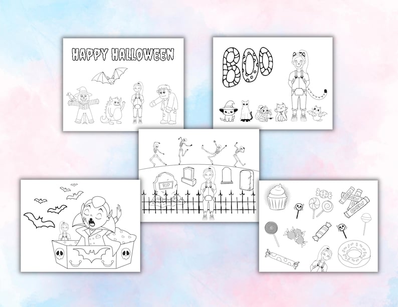 Ms. Rachel Halloween Coloring Pages | Songs for Littles | Early ...