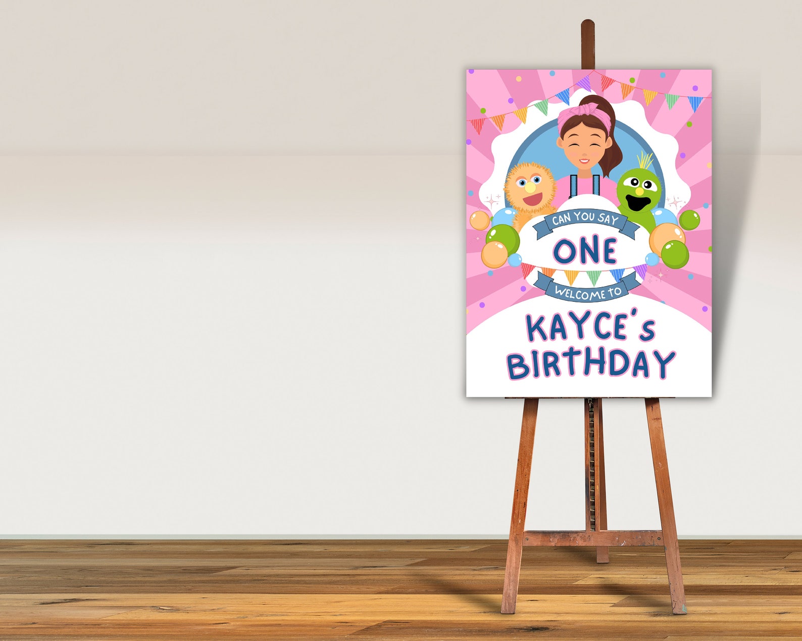 Ms. Rachel Birthday WELCOME Sign | Ms Rachel Party Decor | Songs for ...
