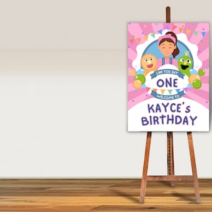 Ms. Rachel Birthday WELCOME Sign | Ms Rachel Party Decor | Songs for ...