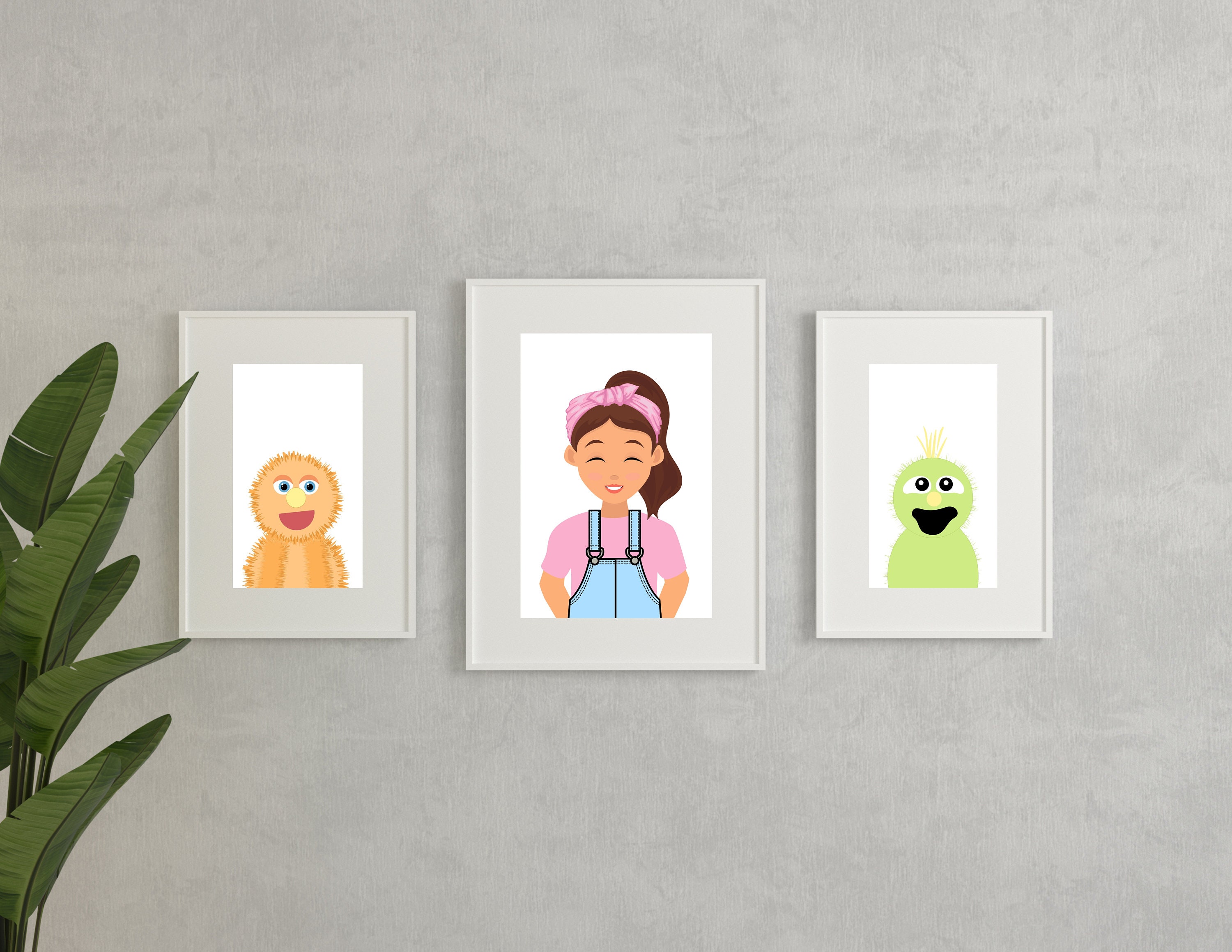 Ms. Rachel Wall Art | Birthday Prints | Birthday Decor | Songs for ...