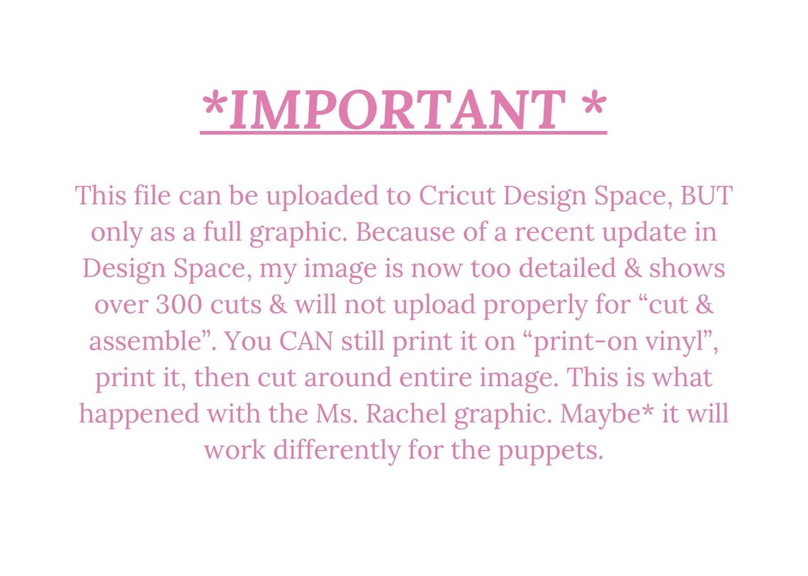 Ms. Rachel Puppets Graphic| JPG | PNG | PDF Instant Digital Download ...