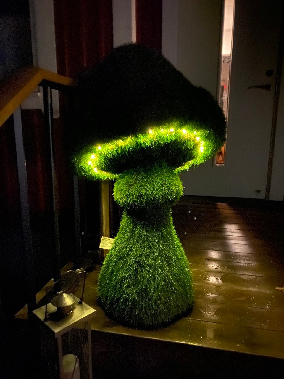 Mushroom 1 Meter With Light. Large Mushroom Topiary. Topiary Artificial ...