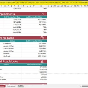 Automated Project Report Document Excel Based Project Tracker and ...