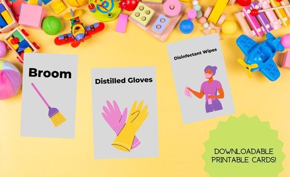 Cleaning Supplies Names