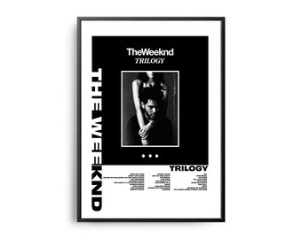 The Weeknd Trilogy Poster | Etsy