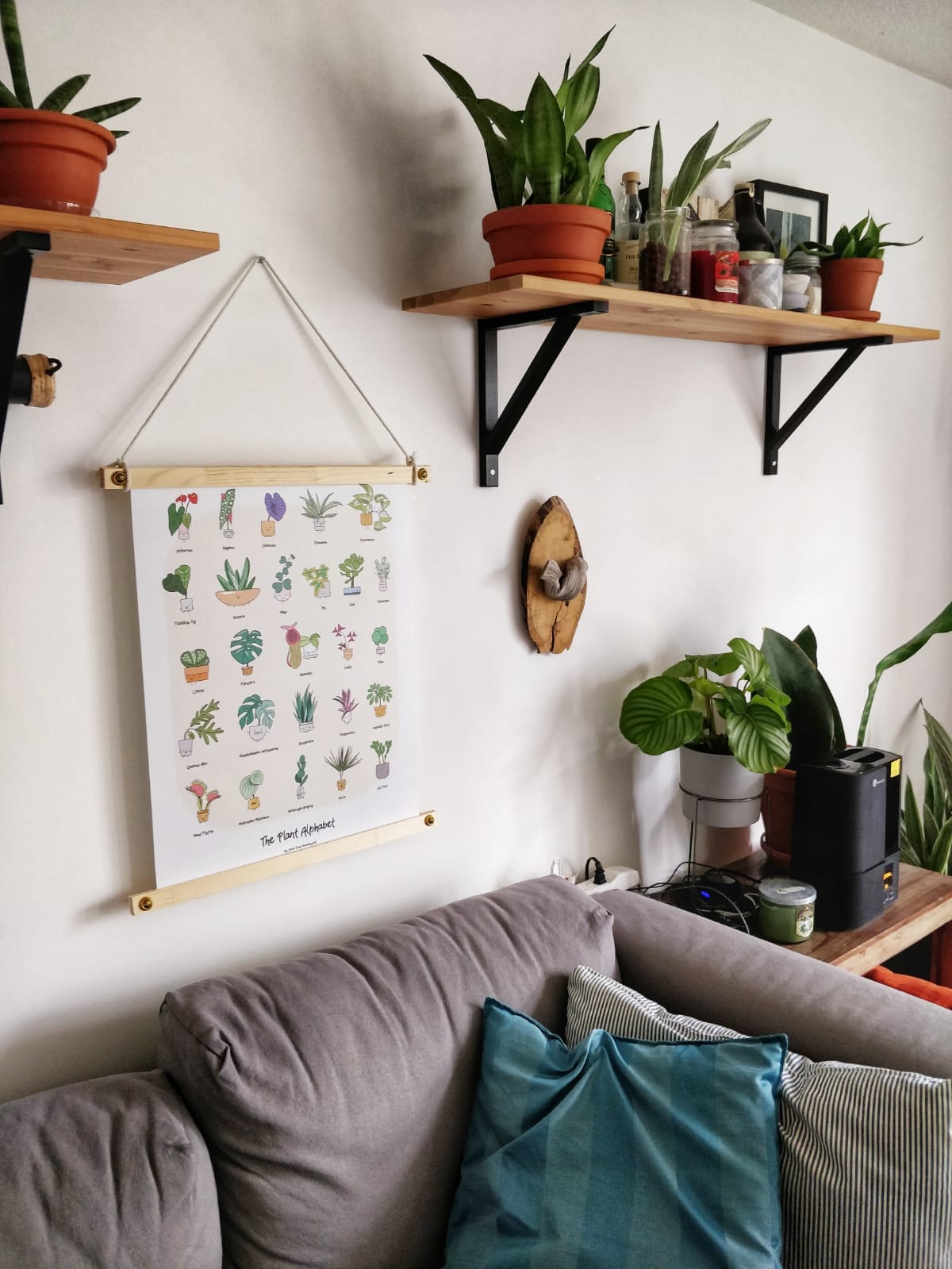 The Plant Alphabet Poster Nursery Decor ABC Poster - Etsy