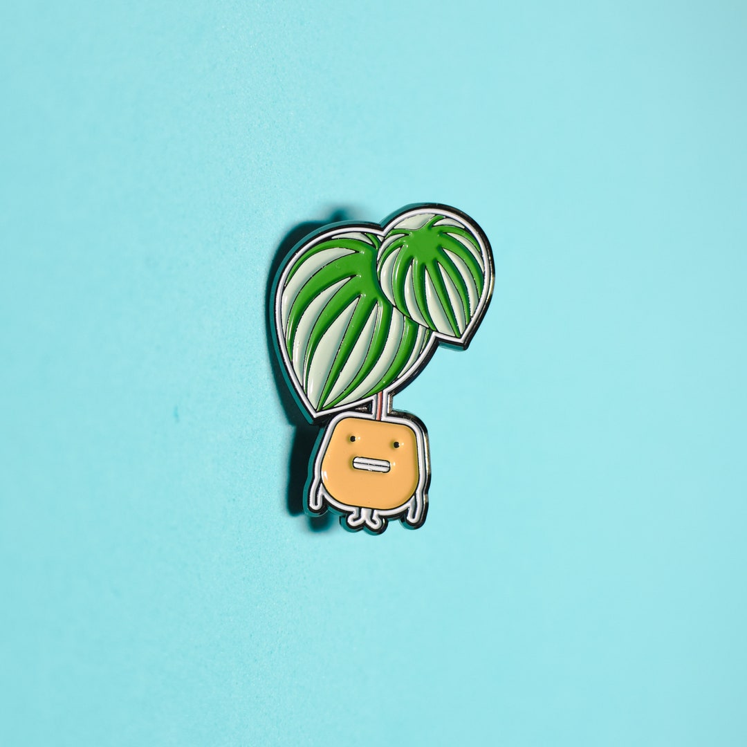 Watermelon Peperomia Soft Enamel Pin - Etsy