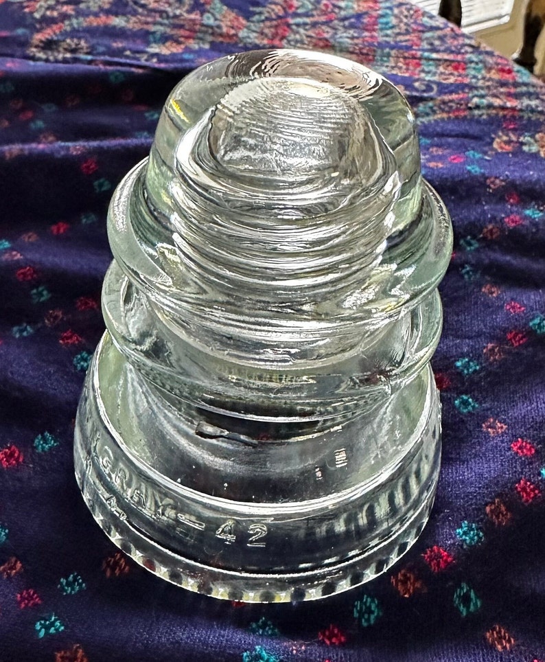 Antique Clear Hemingway-42 Glass Insulator - Etsy