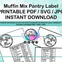 Muffin Thank You Tag | Appreciation Gift (printable PDF) - Etsy