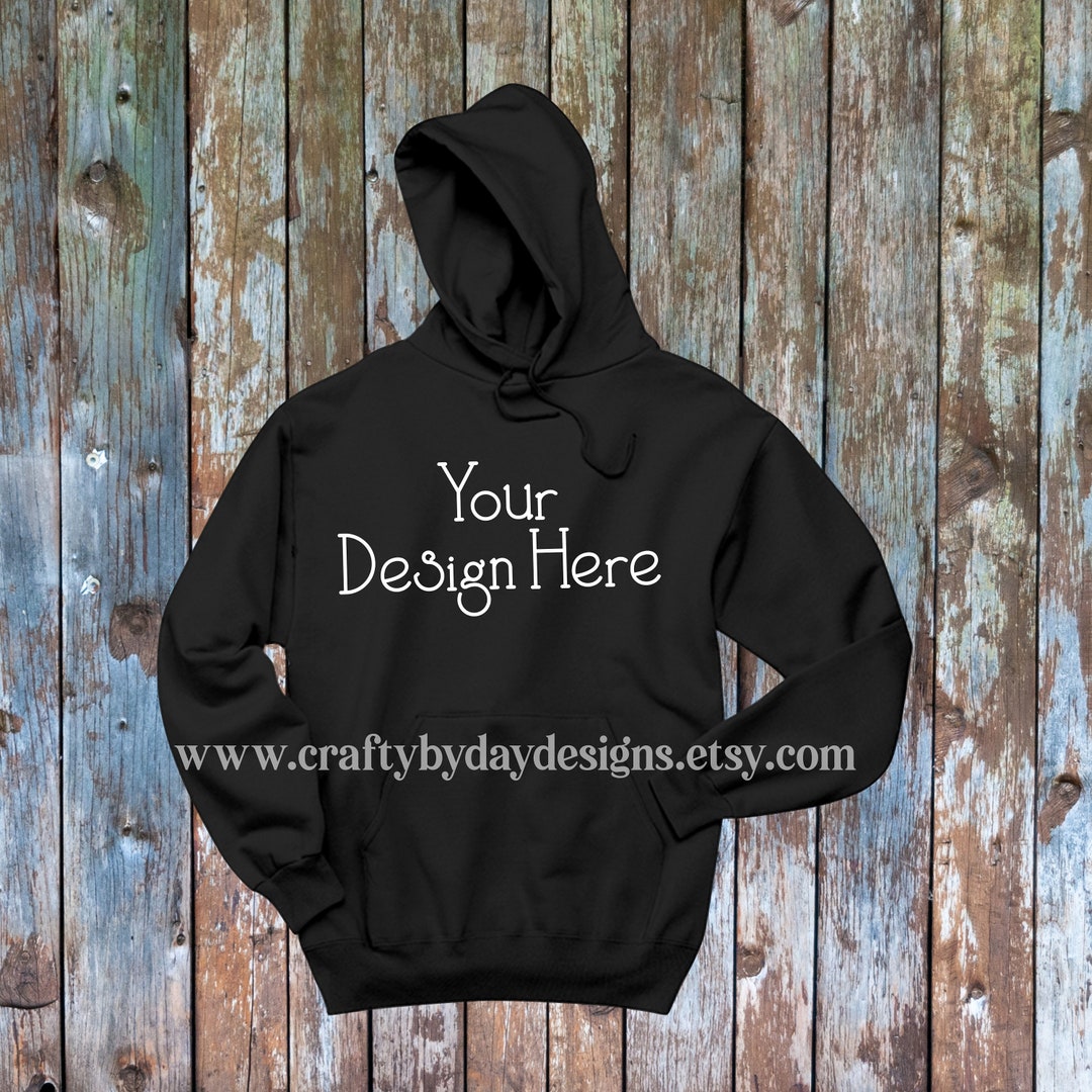 Custom Hooded Sweatshirt - Unisex Fit Custom Hooded Shirt - Pick My Own ...