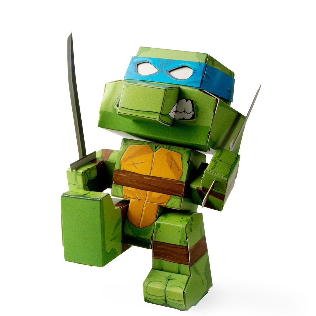 CUBLES Modern Teenage Mutant Ninja Turtles Leonardo - Advanced - Etsy