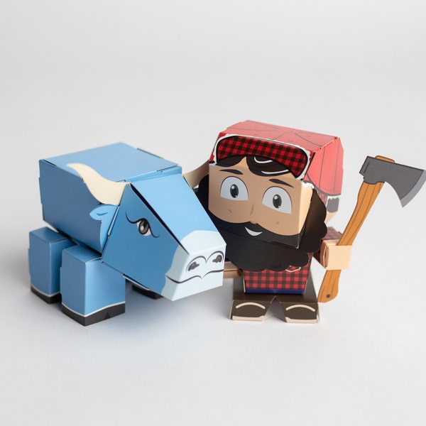 Paul Bunyan - Etsy