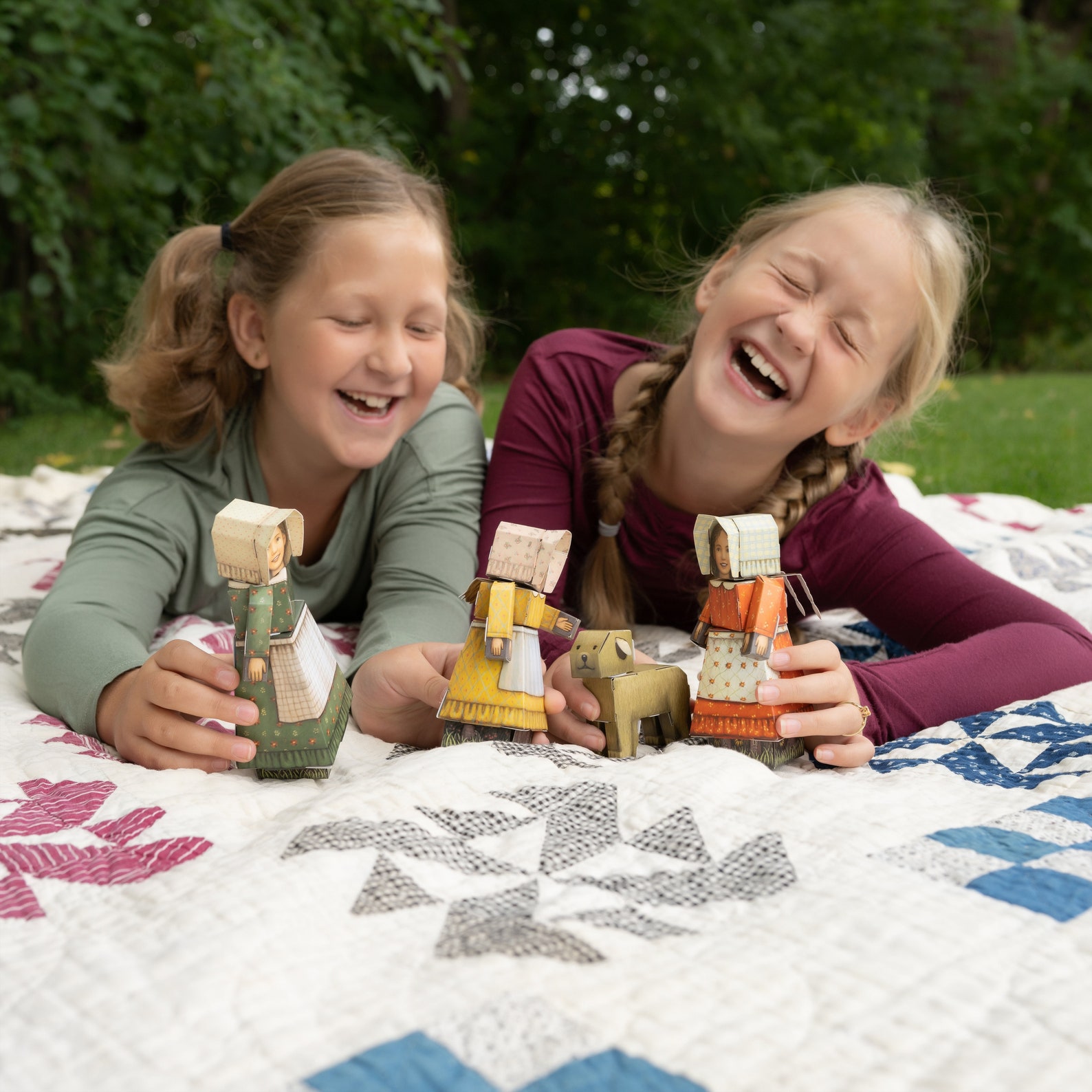 3D Little House on the Prairie Paper Toy Activity Kit - Etsy