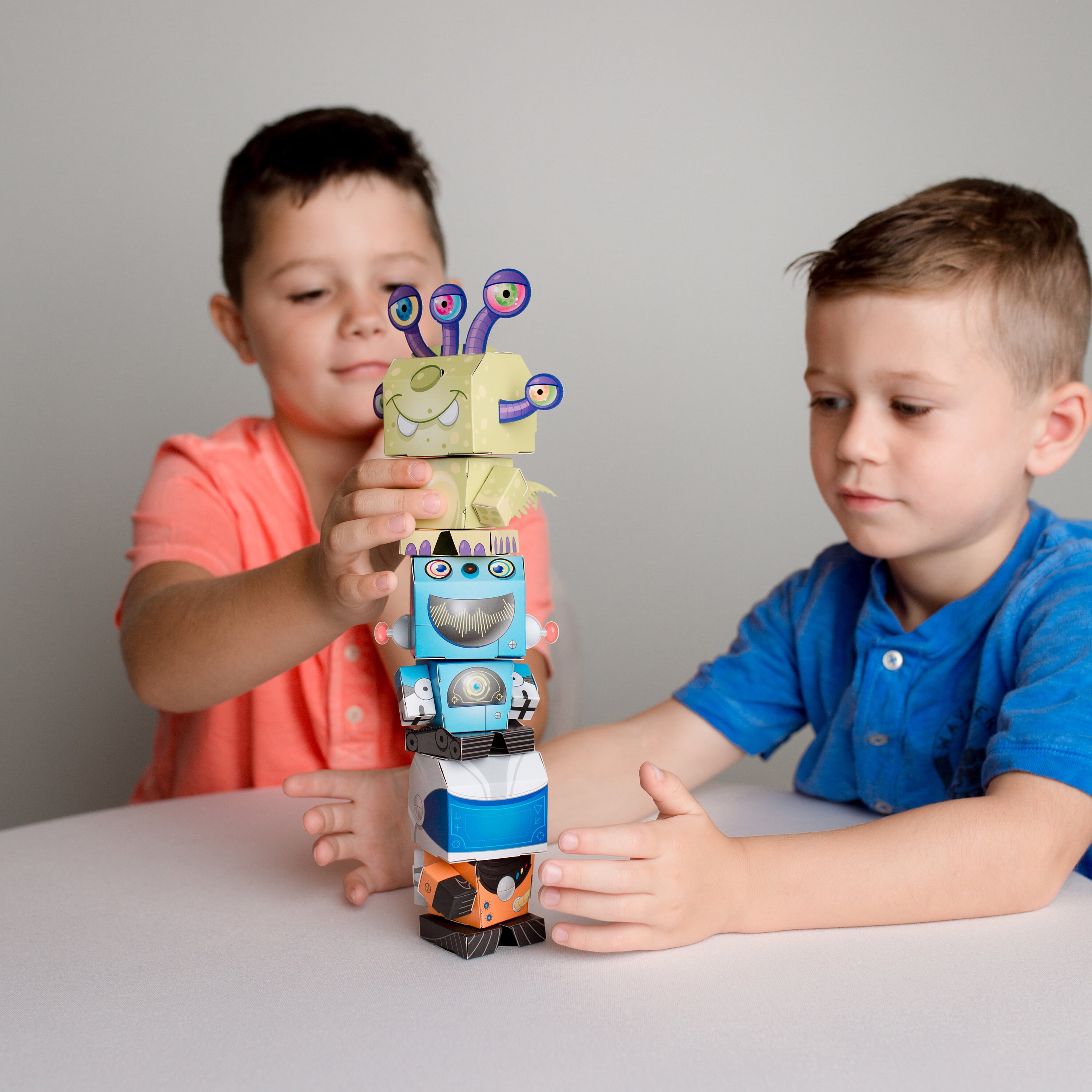 3D Alien Robot Astronaut Paper Toy Activity Kit - Etsy