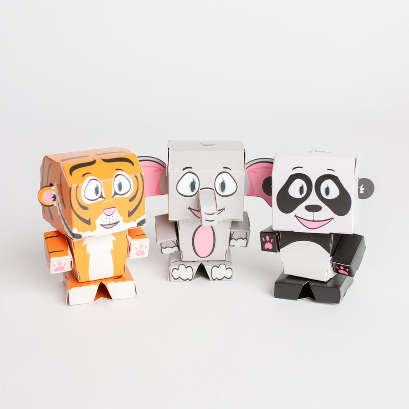 3d Paper Toy - Etsy